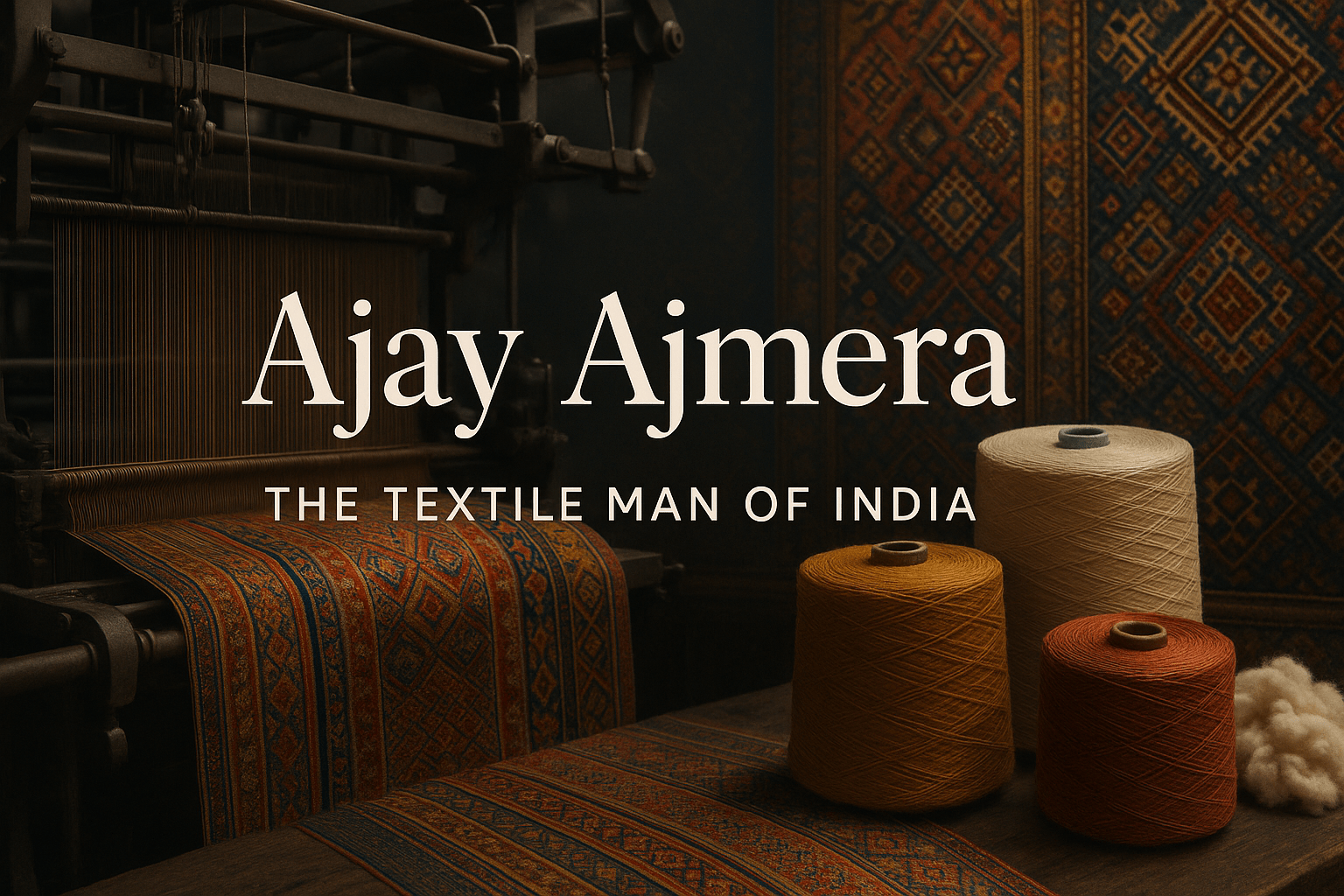 Ajay Ajmera – The Textile Man of India
